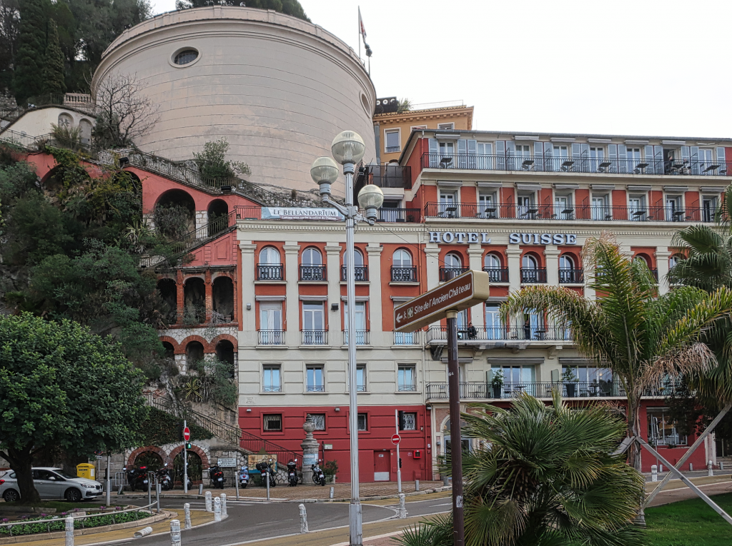 La Tour Bellanda at the end of Promenande des Anglais - Ken Ritley